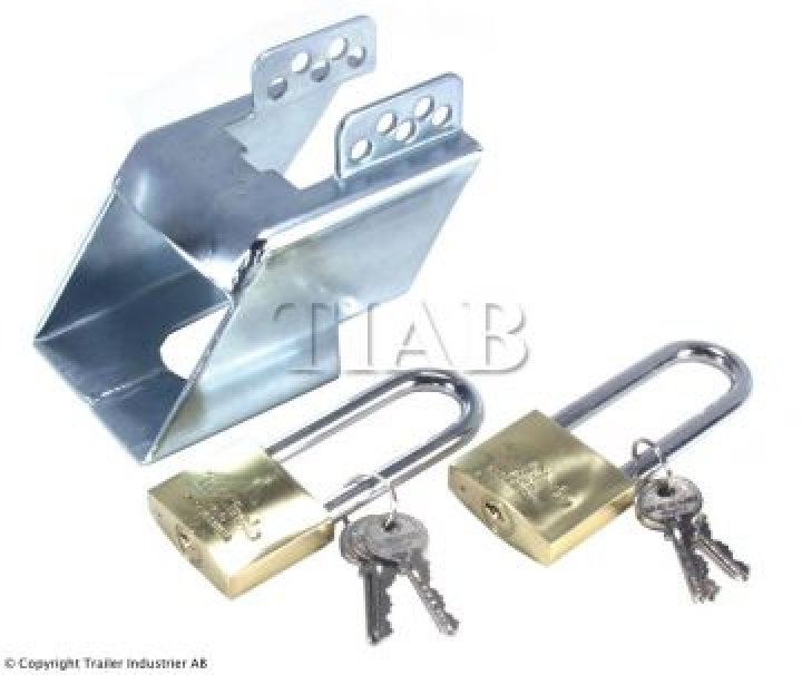 Tylock släpvagnslås 2 hänglås - reservdelarslapvagn.se